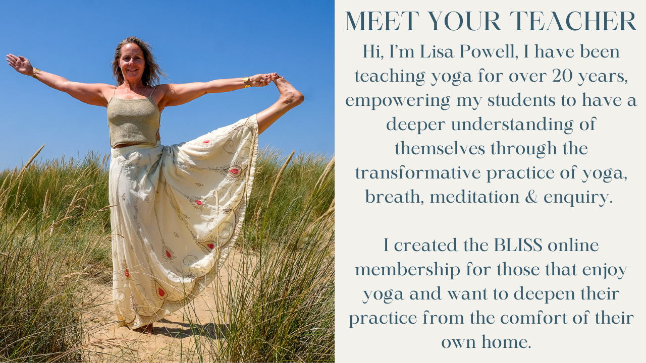 BLISS ONLINE MEMBERSHIP — Lisa Powell Yoga
